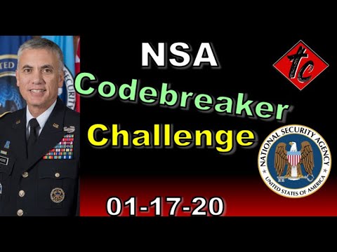 NSA Codebreaker Challenge | √ HO1, the #1 Holistic All In One Worldwide ...