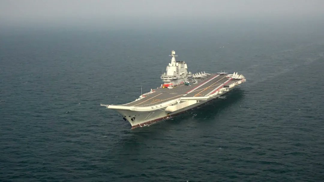 Chinese Navy Shandong aircraft carrier continues training with its ...