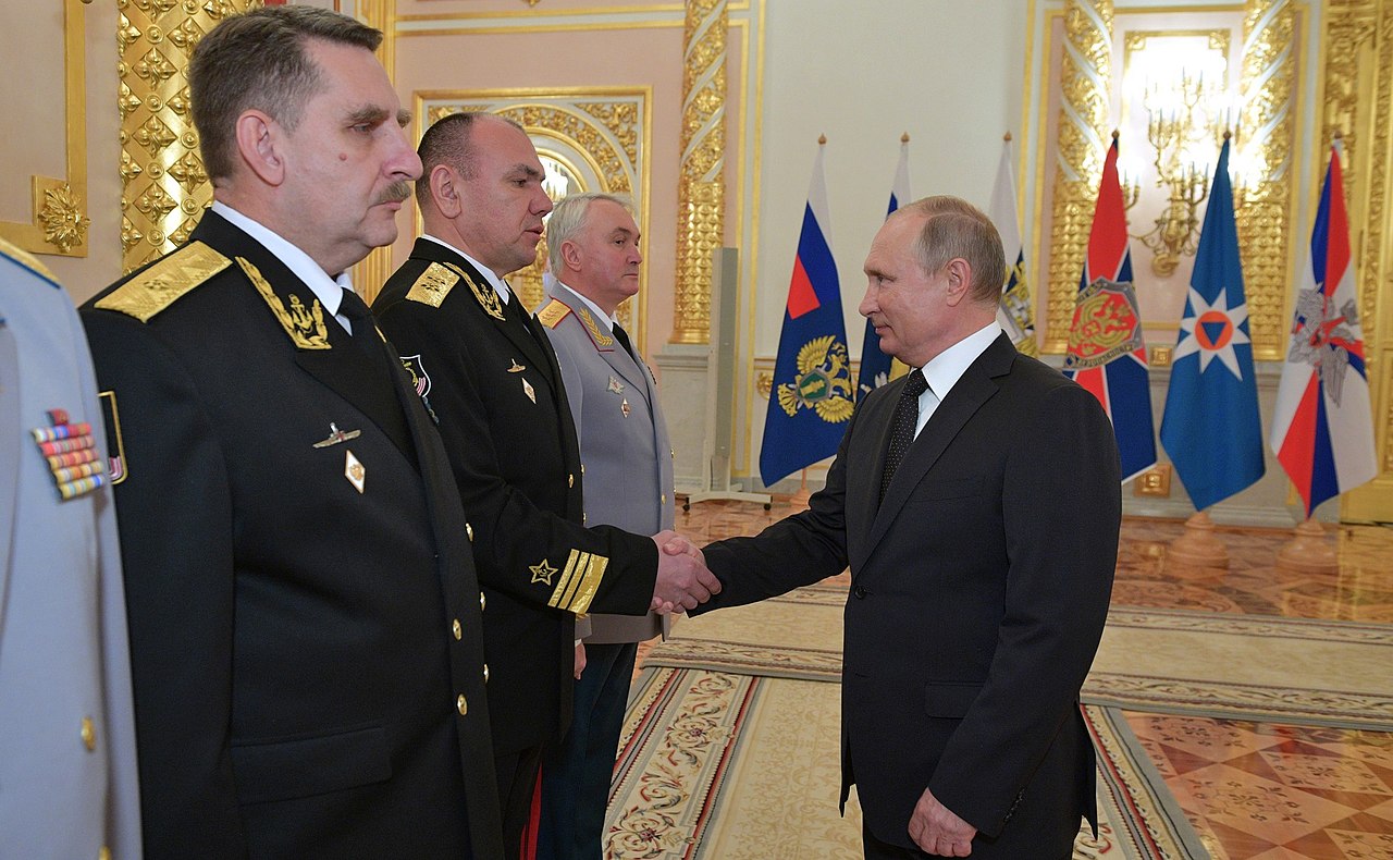Russian Northern Fleet Commander Aleksandr Moiseev appointed Admiral ...