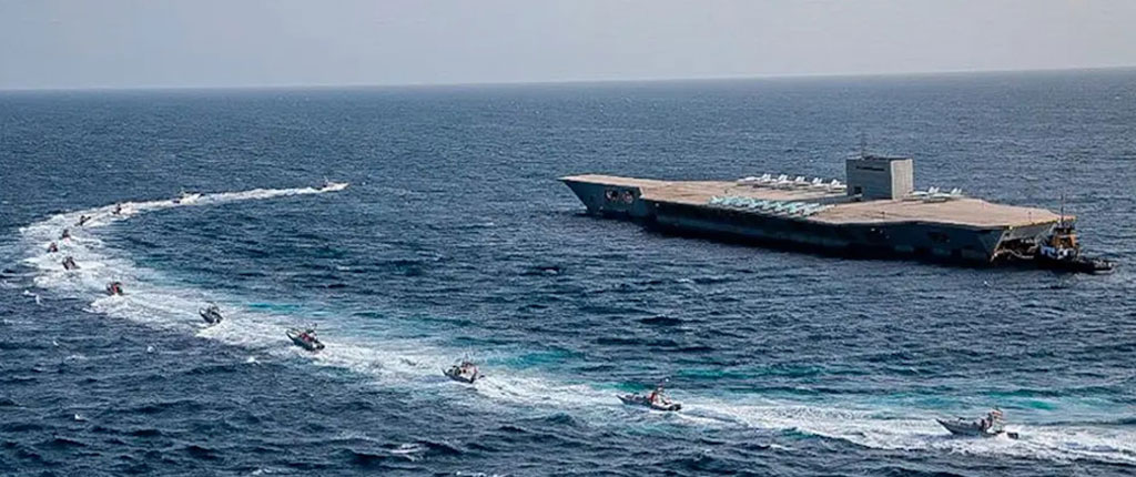 Wreck Of Iran's Fake Aircraft Carrier Is Breaking Apart | √ HO1, the #1 ...