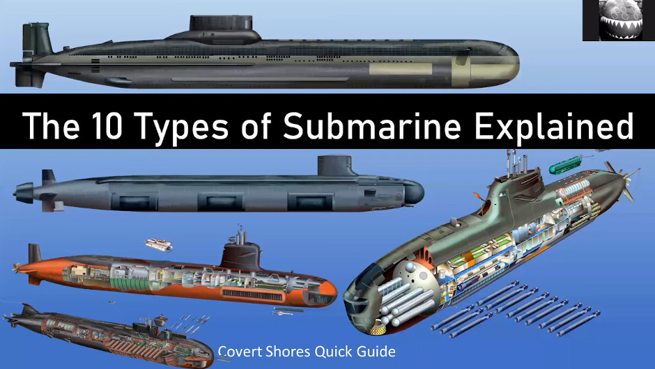 10 Types of Submarine Explained | √ HO1, the #1 Holistic All In One ...