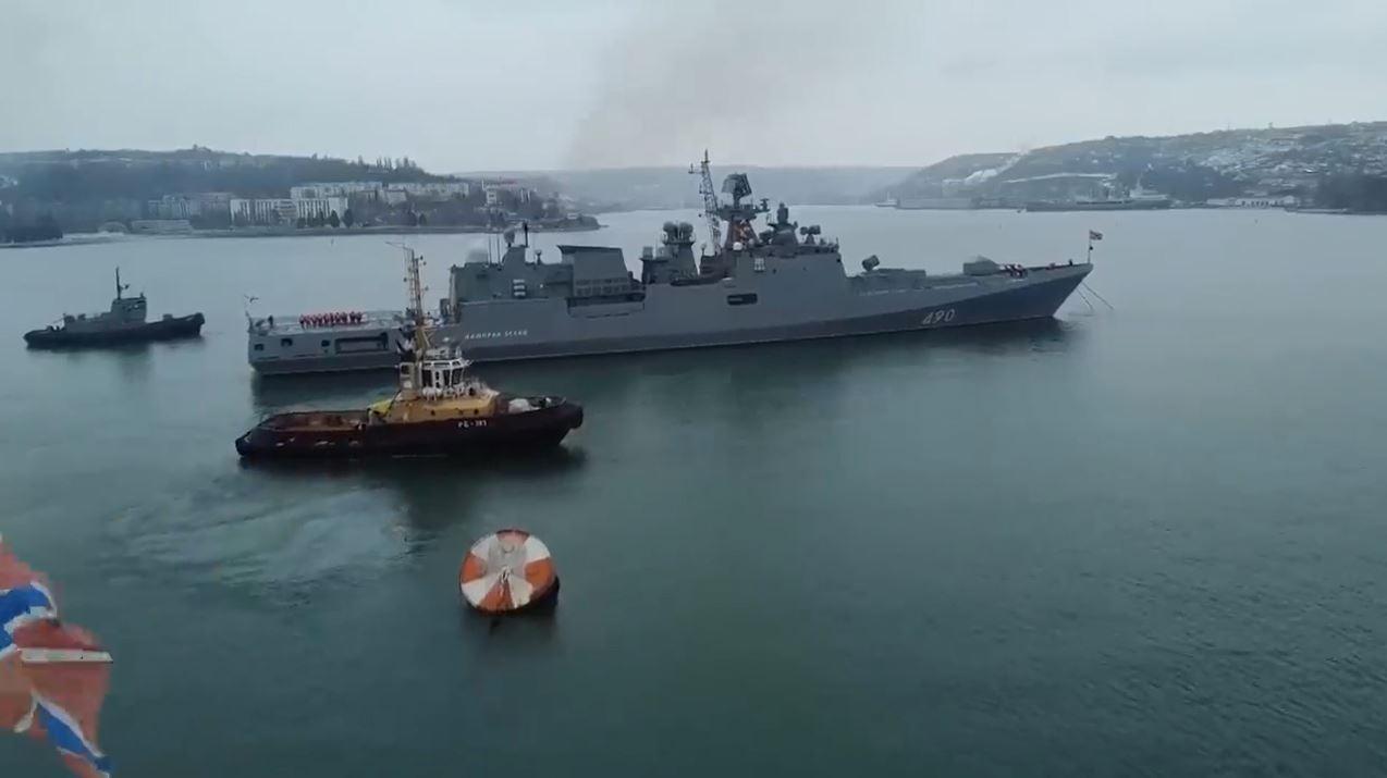 Over 20 Russian Black Sea Fleet’s Warships Deploy to Sea for Naval ...