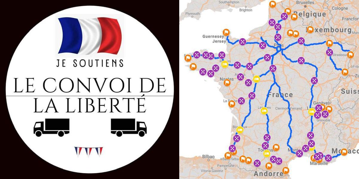 France: Freedom Convoy Heads to Paris | √ HO1, the #1 Holistic All In ...