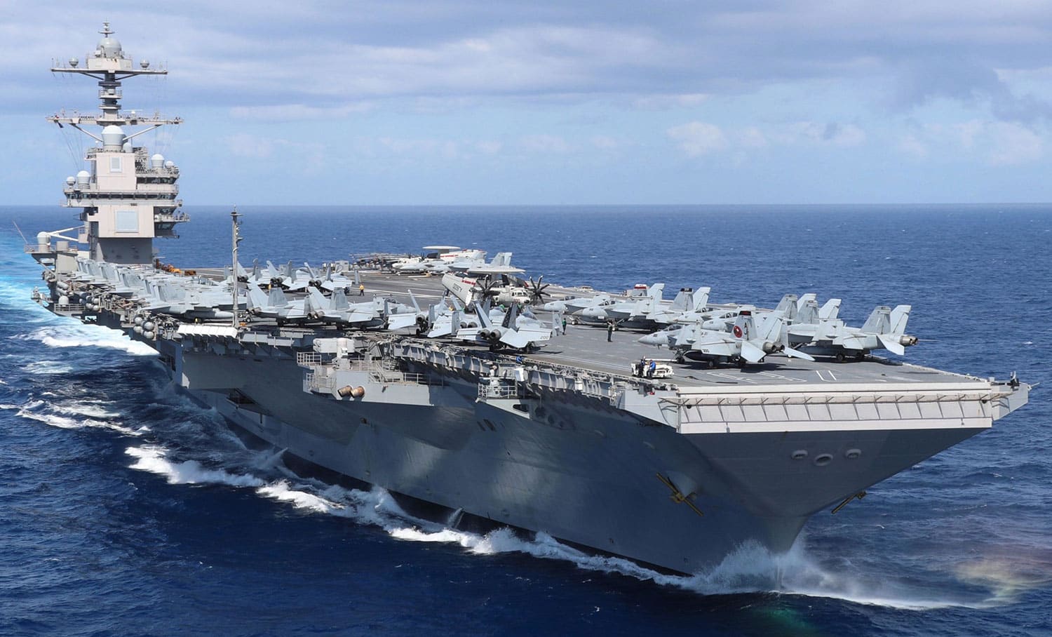 USS Gerald R. Ford Sails Alongside NATO Allies During First Deployment ...